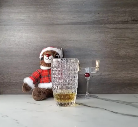 Rum Rum Rudolph Cocktail: Aged Rum Meets Gingerbread Liqueur & Festive ...